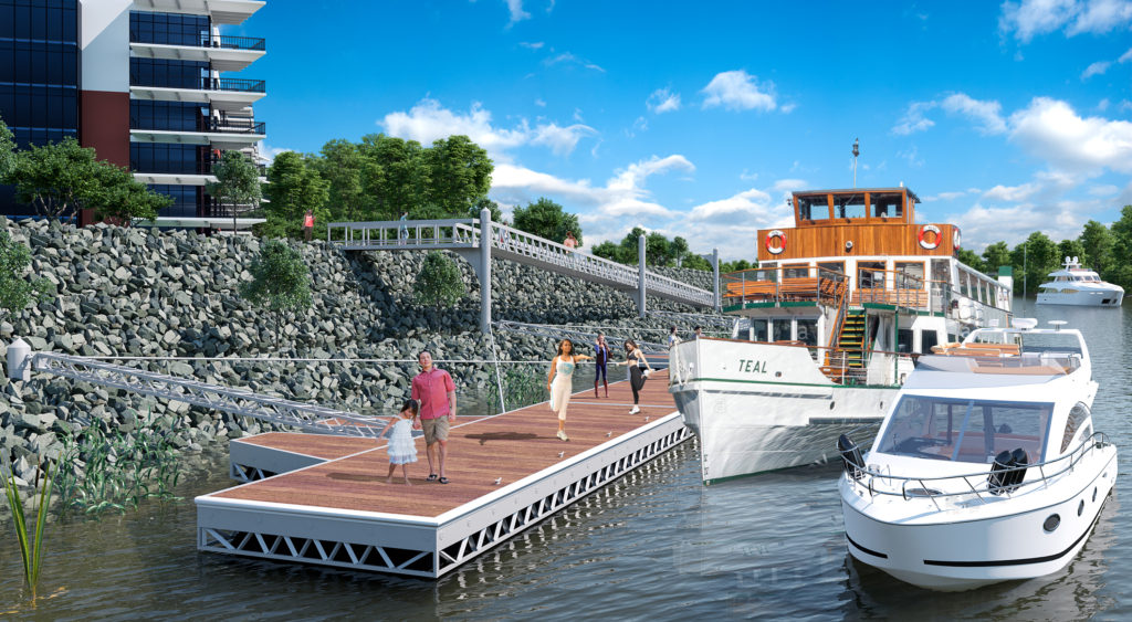 Mohawk Harbor dock rendering2